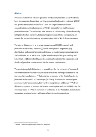 Radioactivity produced water | PDF