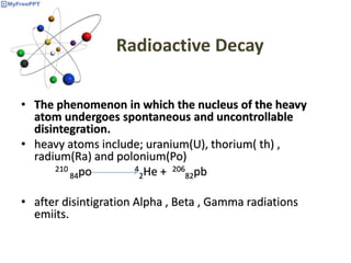 Radioactivity | PPT