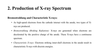 Radioactivity spectrum of diagnostic imaging and therapy X ray..pptx