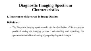 Radioactivity spectrum of diagnostic imaging and therapy X ray..pptx