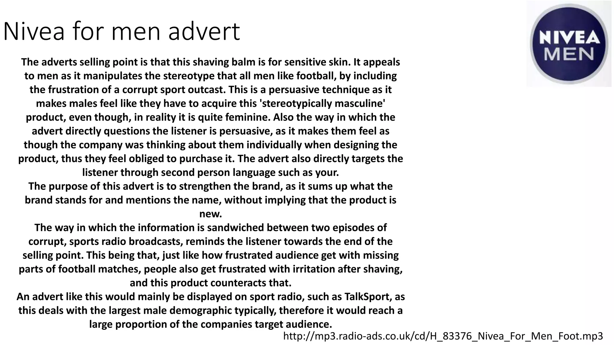 Radio advertising assignment | PPT