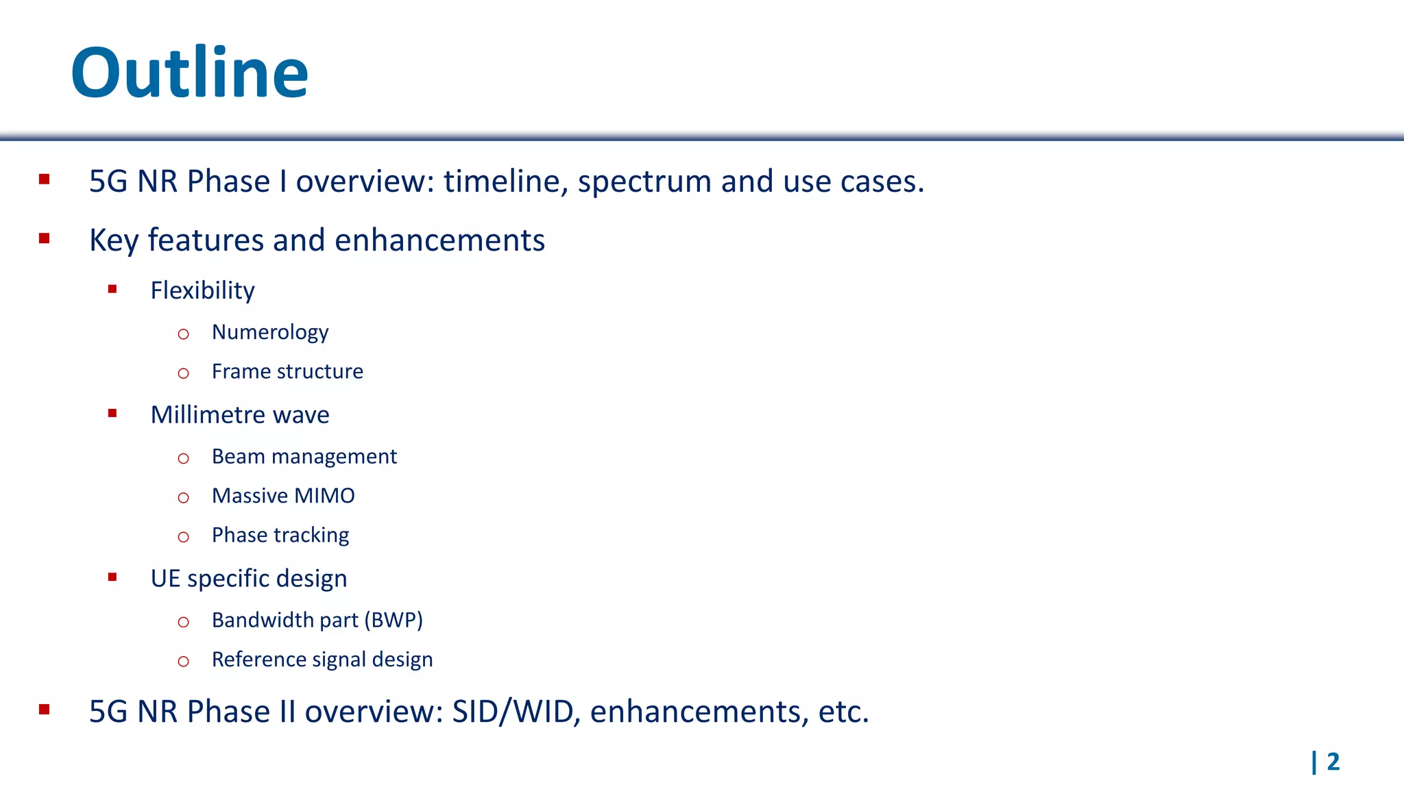 5G NR: Key features and enhancements | PDF