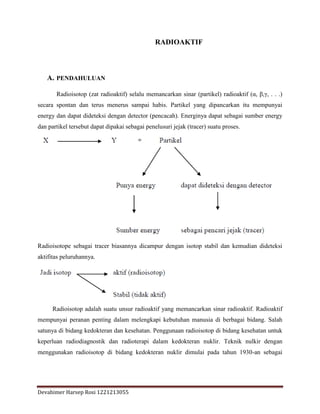Radioaktif | PDF