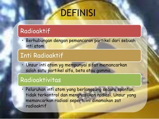 Radioaktif | PPTX