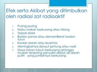 Radio aktif . xii ipa 1 | PPTX