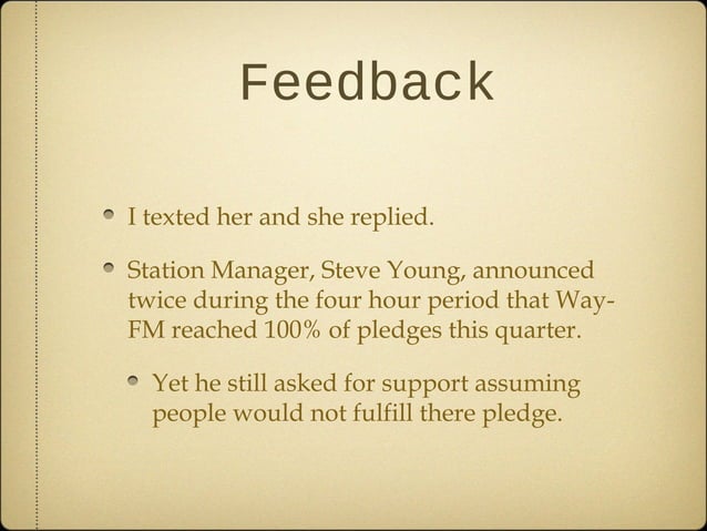 Radio analysis final | PPT