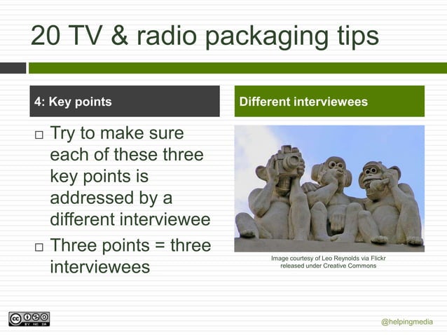Radio and TV packaging tips | PPTX