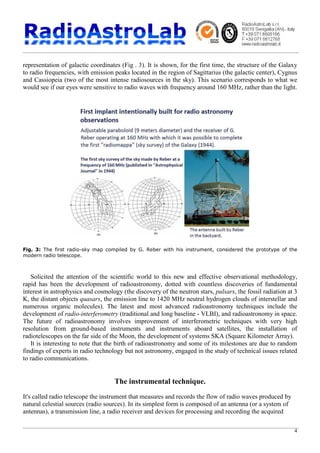Radio Astronomy and radio telescopes | PDF