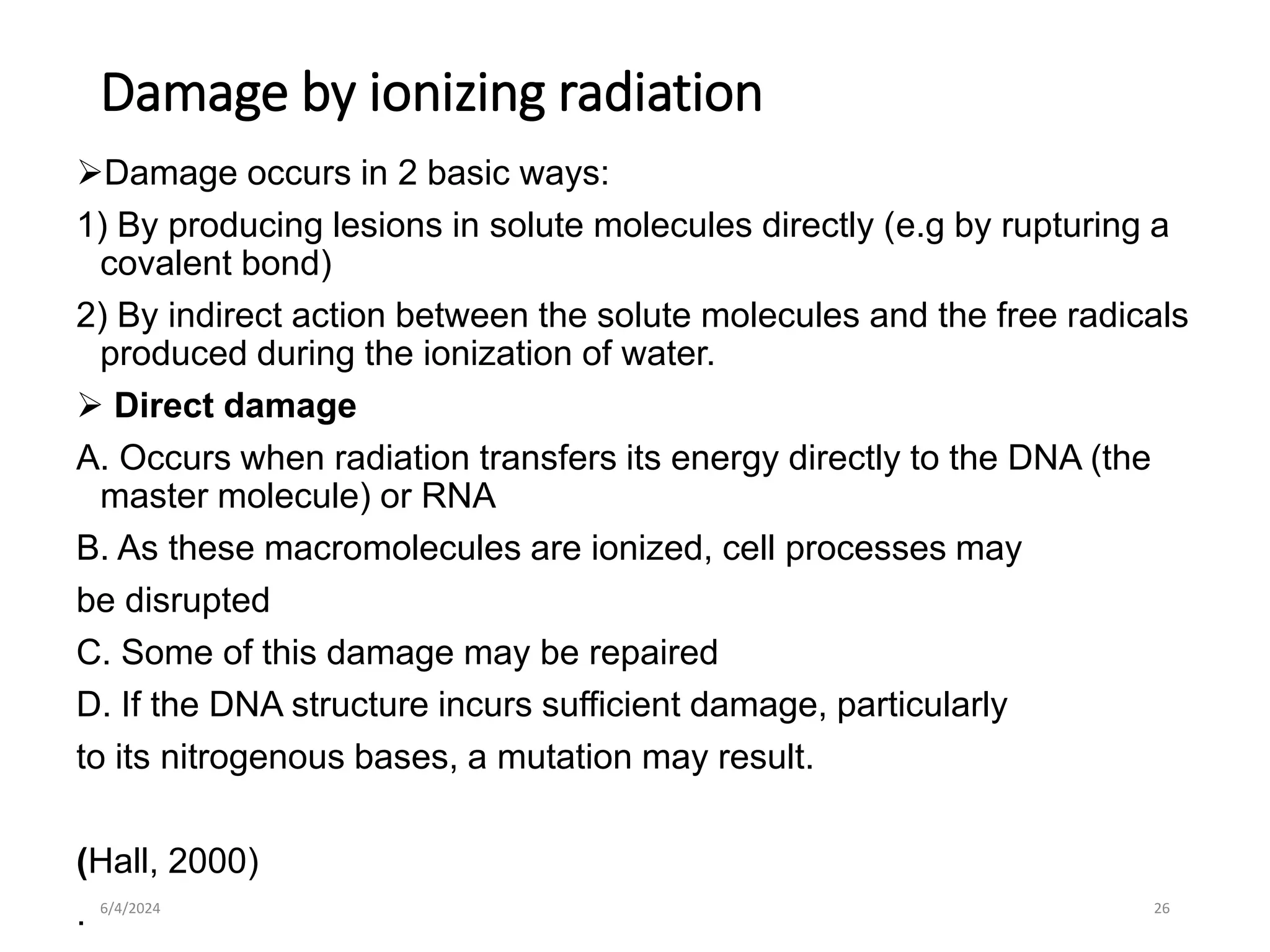 Introductory radiobiology for radiologist.pptx