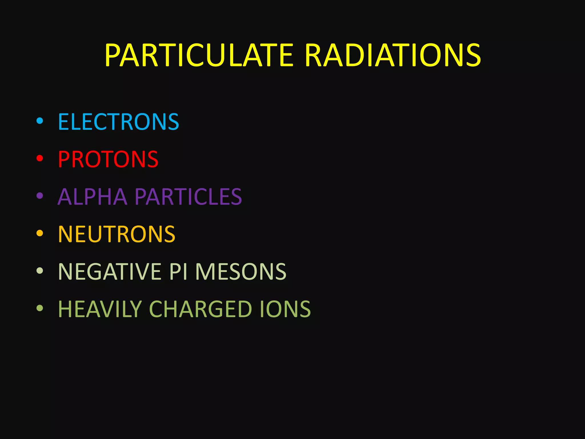 Radiobiology -Physics and Chemistry of Radiation Absorption | PPTX