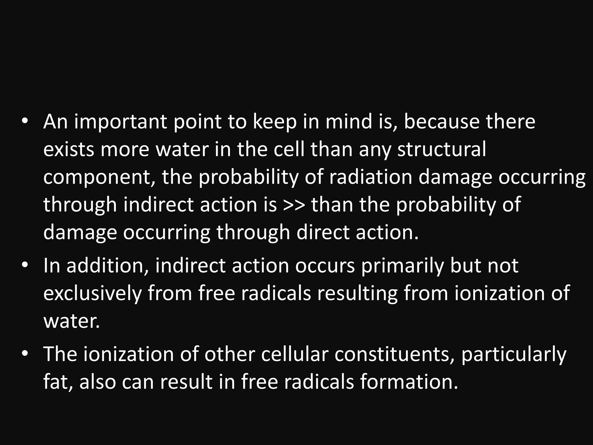 Radiobiology -Physics and Chemistry of Radiation Absorption | PPTX
