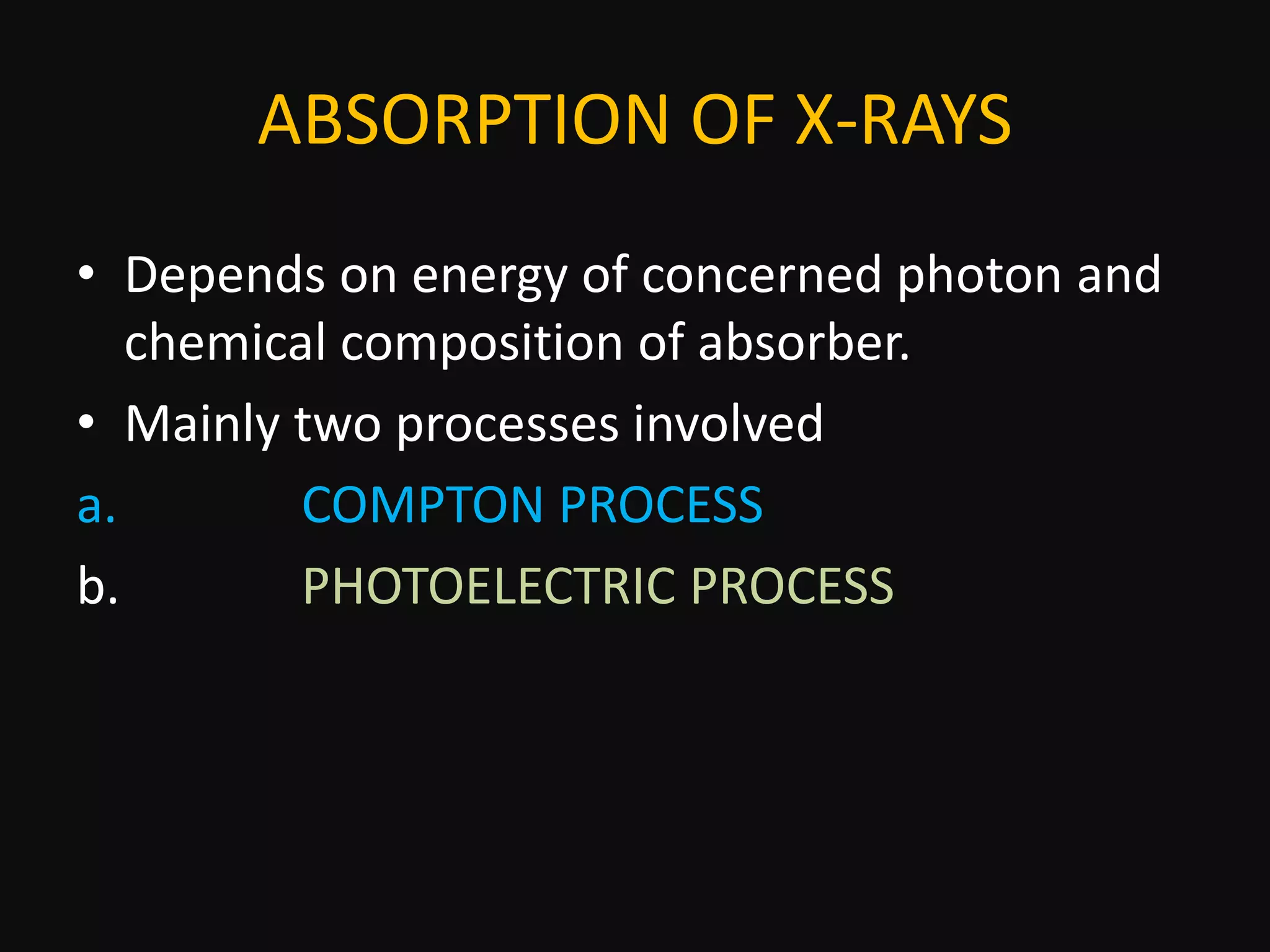 Radiobiology -Physics and Chemistry of Radiation Absorption | PPTX