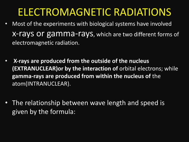 Radiobiology -Physics and Chemistry of Radiation Absorption | PPTX