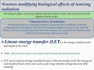 Radiobiology- Basic Guide | PPTX