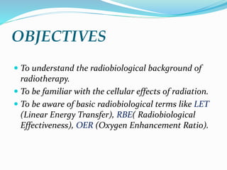 Radiobiology- Basic Guide | PPTX