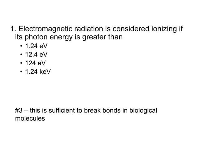 Radiobiology Basics and Radiation principle | PPT