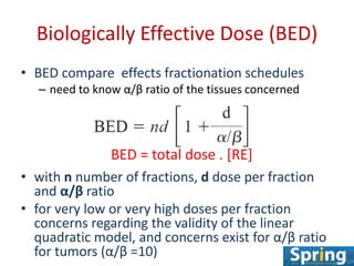 RADIOBIOLOGY GYN MARPLES.pdf | Cancer | Diseases and Conditions