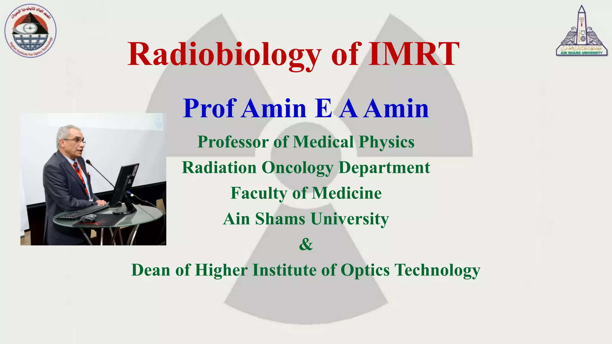 Radiobiology of IMRT | PDF