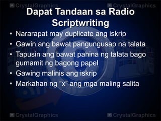 Radio broadcast 2 | PDF