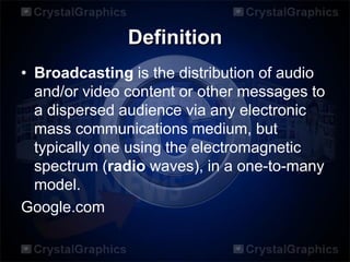 Radio broadcast 2 | PDF