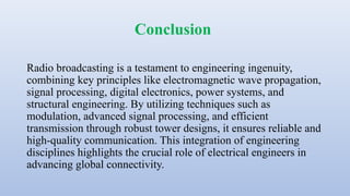 RADIO BROADCASTING engineering assignment | PPTX