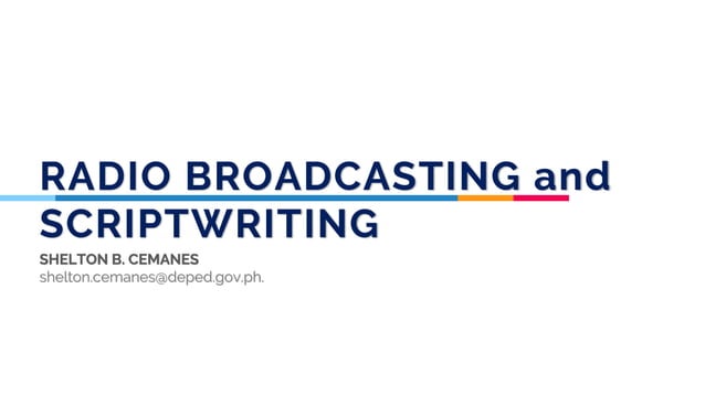 Radio Broadcasting and Scriptwriting.pptx