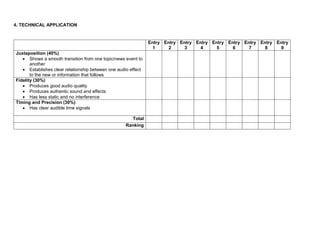 Score Sheet for the RADIO BROADCASTING.docx