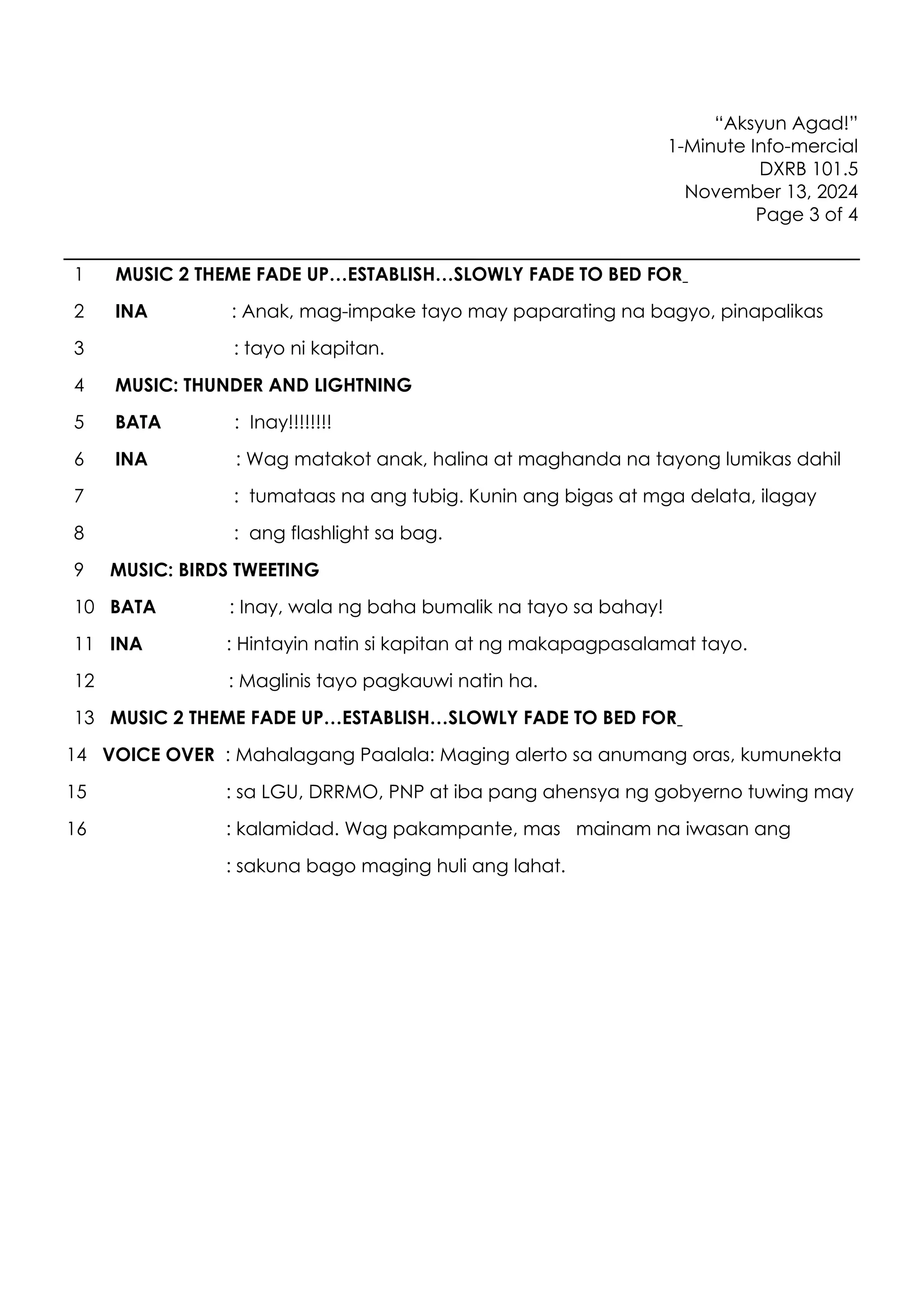 RADIO BROADCASTING SCRIPT - Filipino.docx