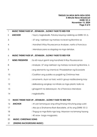 RADIO BROADCASTING SCRIPT - Filipino.docx