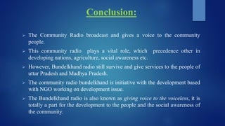 Radio bundelkhand | PPTX