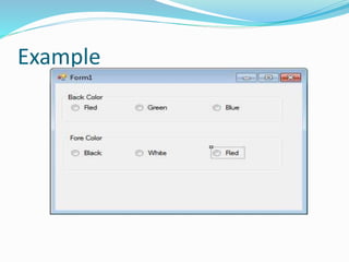 Radio button | PPTX