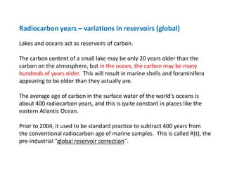 Radiocarbon dating archeological age determination by Carbon 14 | PDF