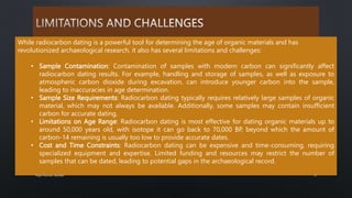 Radiocarbon dating / C-14 Absolute dating methods | PPTX