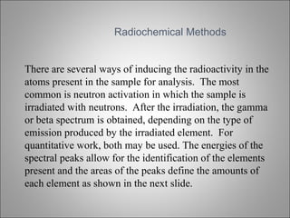 Radiochemical method | PPT
