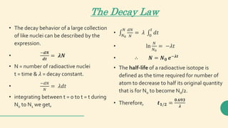 Radio chemical method of analysis | PPTX