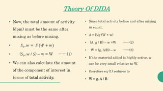 Radio chemical method of analysis | PPTX