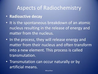 Radiochemical methods | PDF