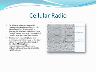 Radio communication and the mobile phone | PPTX