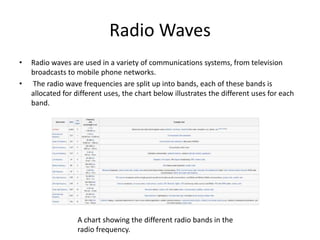 Radio communication and the mobile phone | PPTX