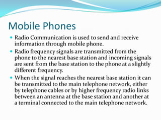 Radio communication presentation | PPTX