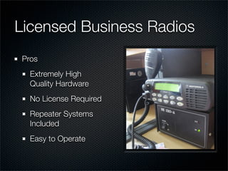 Radio Communications During an Event | PDF