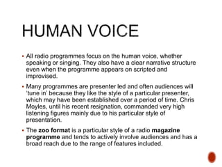 WJEC MS1 Exam: Radio codes and conventions | PPTX