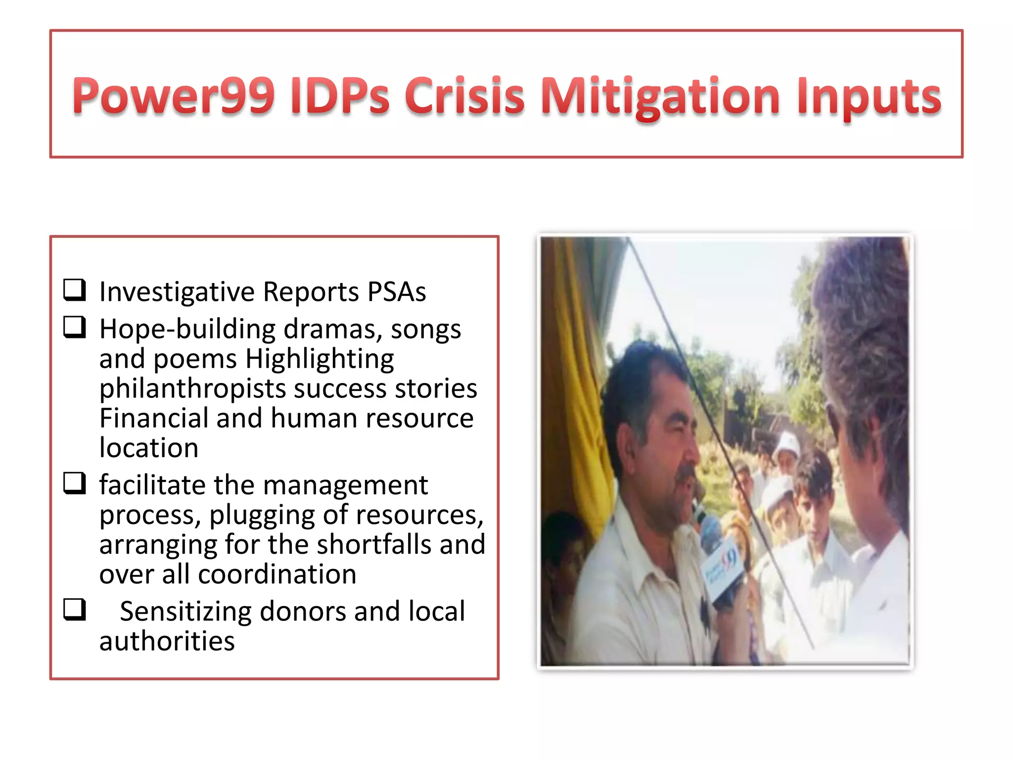 Radio & Crisis Mitigation | PPT