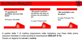 Radio deejay | PPTX