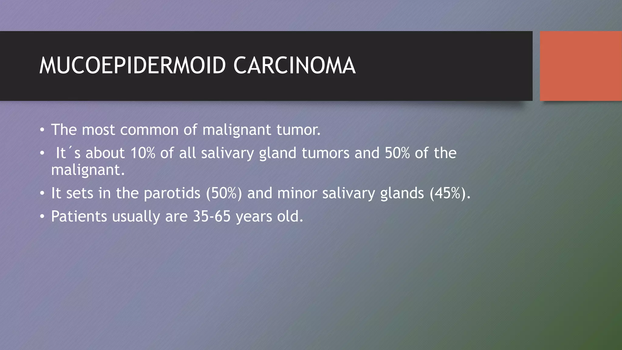 Radiodiagnosis of salivary gland tumours | PPTX