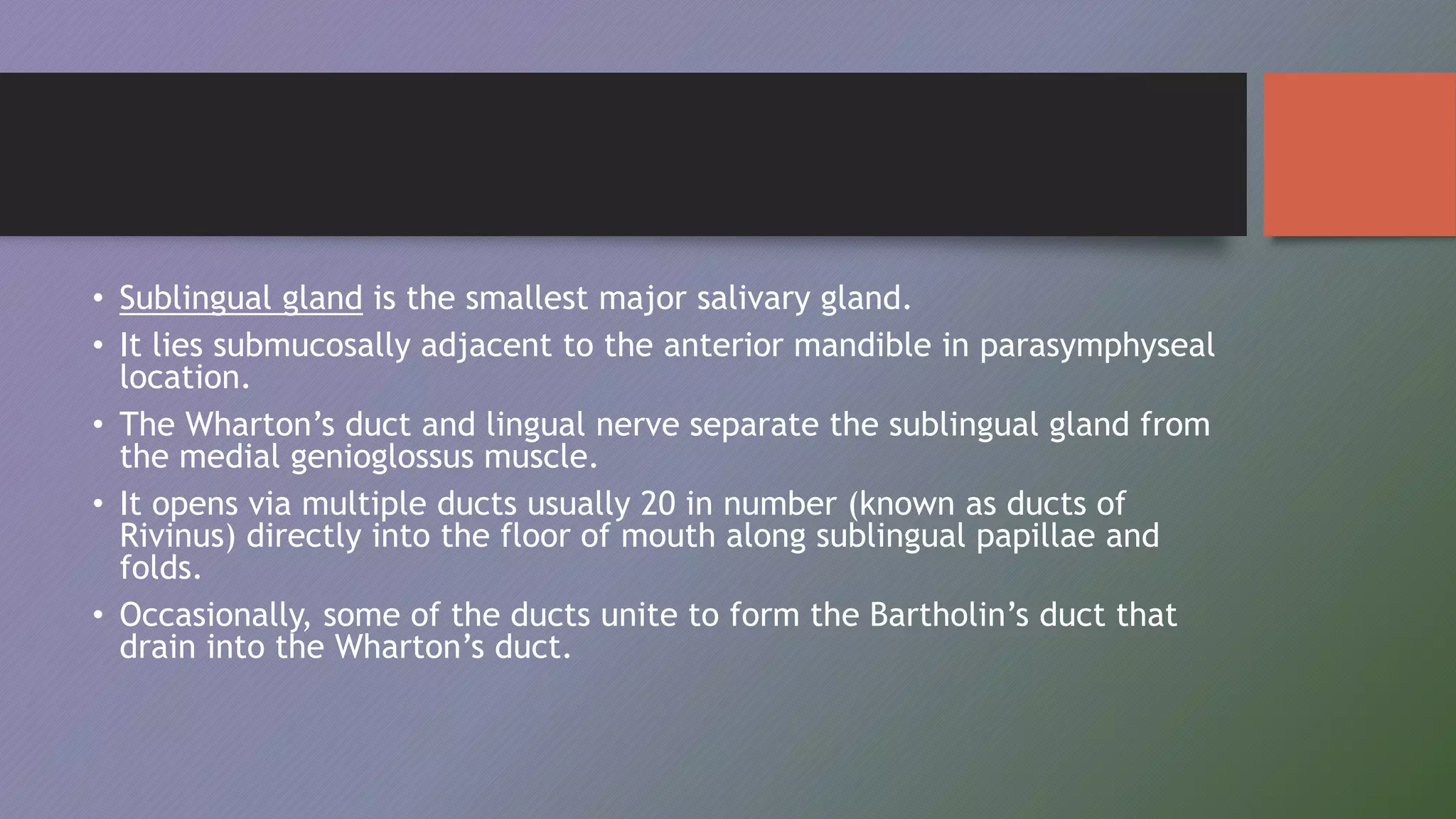 Radiodiagnosis of salivary gland tumours | PPTX