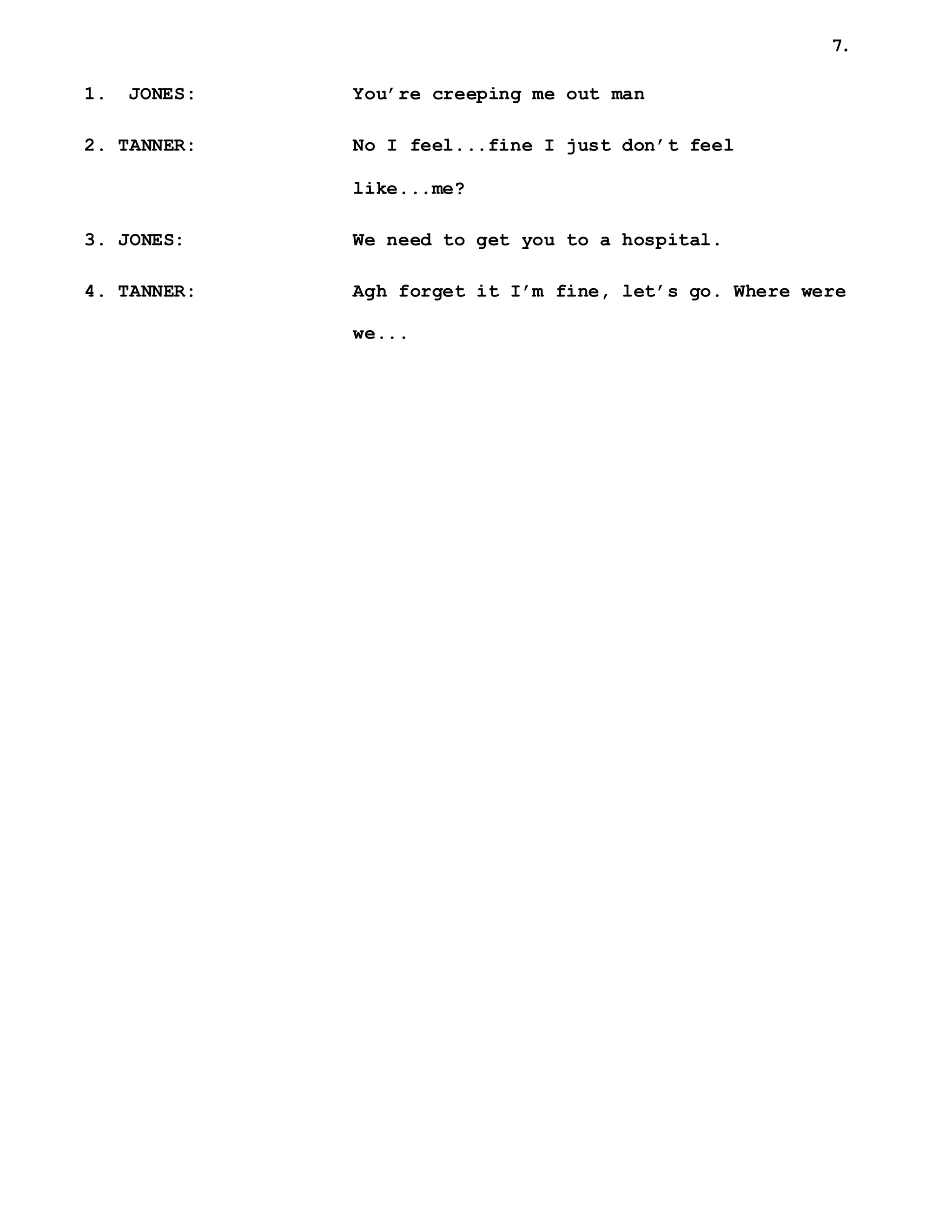 Radio script version2 | DOCX