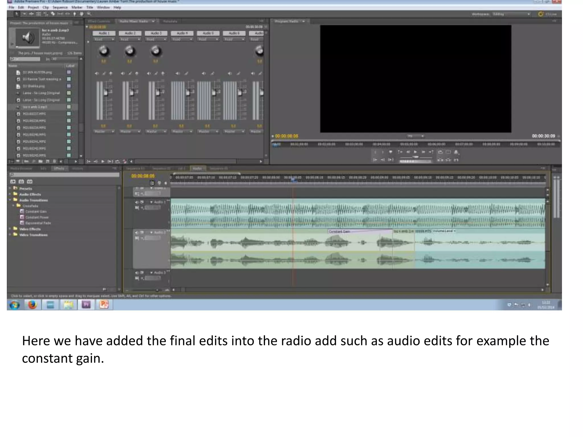 Radio editing print scrn | PPT