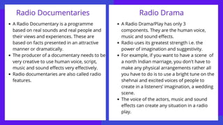 Different types of Radio Formats | PDF