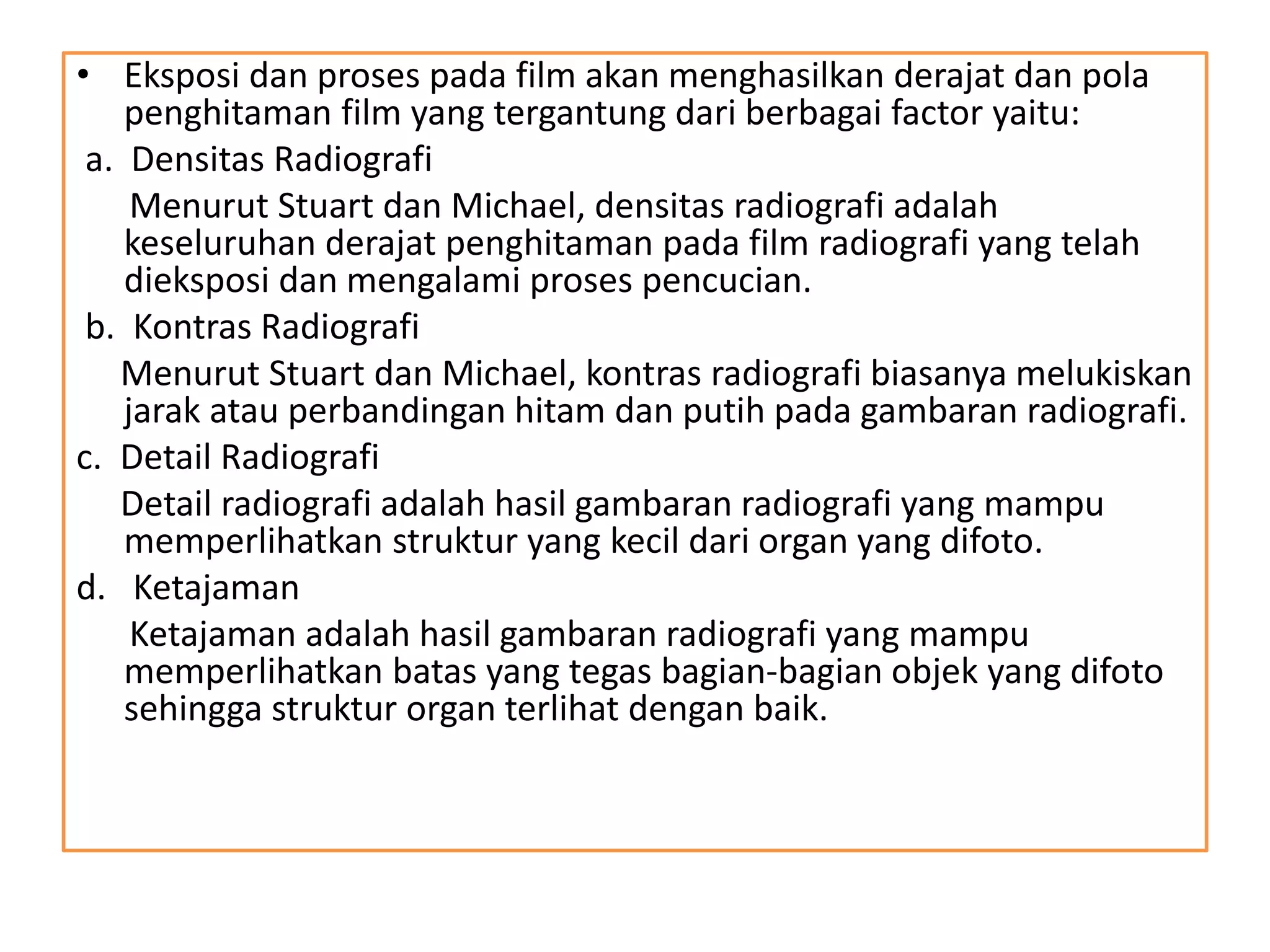 Radiofotografi ii ( ATRO NUSANTARA JAKARTA) | PPTX